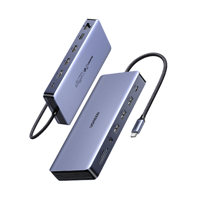 Technical diagram of Revodok Pro 313 docking station specifications