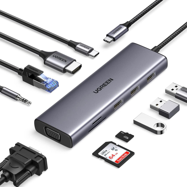 USB C Hub technical diagram
