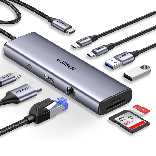 Revodok USB C Hub technical diagram