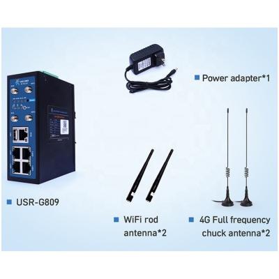 Chine 2.4G 5G routeur VPN cellulaire industriel LTE IO routeur de passerelle original USR-G809 à vendre