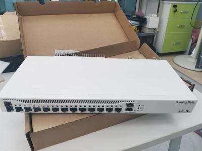 China 2S Gigabit Wired Router 16 /20 Gigabit Ethernet Routers CCR2004-16G- wi-fi supported frequency 2.4G 5G supports wps Yes for sale