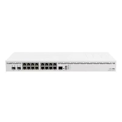 China 2S Gigabit Wired Router 16 /20 Gigabit Ethernet Routers CCR2004-16G- wi-fi supported frequency 2.4G 5G supports wps Yes for sale