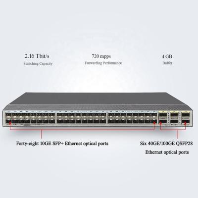 China Stabile Kommunikation 48 Port Industrial Network POE Switch CE6 87 0-48 S 6 CQ-EI mit Voll-Duplex-Halb-Duplex-Funktion zu verkaufen