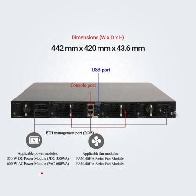 China Stabile Kommunikation 48 Port Industrial Network POE Switch CE6 87 0-48 S 6 CQ-EI mit Voll-Duplex-Halb-Duplex-Funktion zu verkaufen
