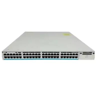 China Taxa de transmissão de 10/100/1000Mbps Cisco Catalyst 9200 C9300-48P-E Gigabit Ethernet Switch com 48 portas PoE e QoS Função à venda