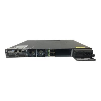 China 48-Port WS-C3750X-48PF-S 3750X-48PF Ethernet Switch IP Base Suitable for Desktop 800W PoE Power 48 X 10/100/1000 PoE Ports for sale