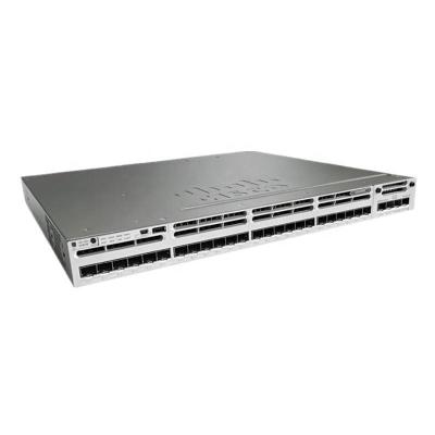 China 24 Gigabit SFP Ports Cisco WS-C3850-24S-E Managed L3 Switch Suitable for Workstation and Customizable for sale