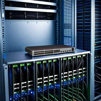 China Anpassbar 48*25GE SFP28 8*100GE QSFP28 Rechenzentrum Switch CE6885-48YS8CQ und anpassbar mit POE-Funktion zu verkaufen