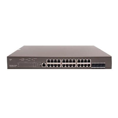 China TEG5328P-24-410W personalizado L3 POE Switch gerenciado 370W Potência e 802.1Q VLAN para 24*10/100/1000 portas Ethernet Base-T à venda