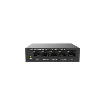 China G0-5G-PoE Five-port Gigabit PoE Power Supply AP Management Integrated Enterprise Router AC4WAN Plus Four Ports Support POE for sale