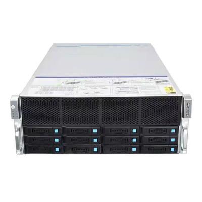 Cina Tel Xeon E5 Dual CPU Motherboard Rack Server Case 4U Portable GPU AI Server con schede GPU in vendita