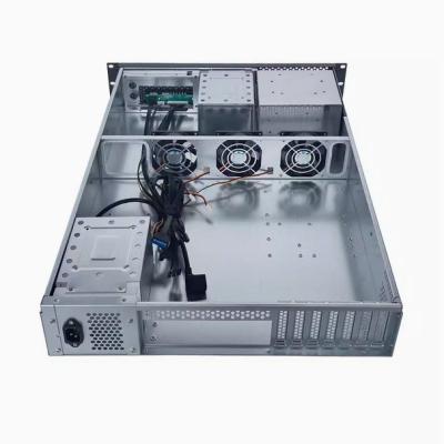 China 2U Servidor Cuadro 430*650*88mm 2U-Q2L Chasis de servicio con 3 ventiladores 8025 Ventiladores Procesador Servidores de frecuencia principal Molde privado NO en venta
