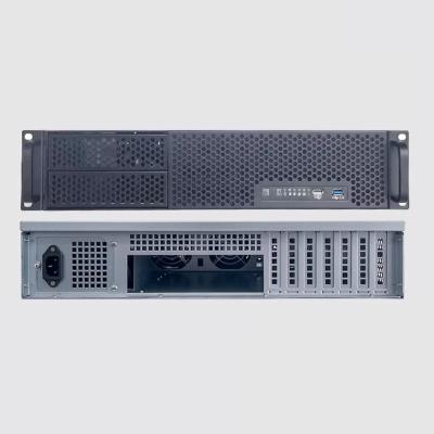 China 2U Servidor Cuadro 430*650*88mm 2U-Q2L Chasis de servicio con 3 ventiladores 8025 Ventiladores Procesador Servidores de frecuencia principal Molde privado NO en venta