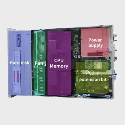 China Op maat gemaakte Rack Server Poweredge R740 2U 5218R 16G DDR4 4T Hard Disk Drive R740 Server 2U Rack Private Mold inbegrepen Te koop