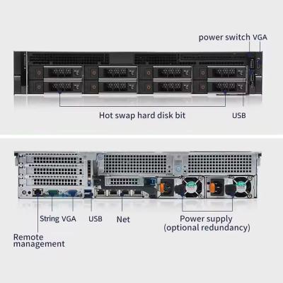 China Op maat gemaakte Rack Server Poweredge R740 2U 5218R 16G DDR4 4T Hard Disk Drive R740 Server 2U Rack Private Mold inbegrepen Te koop