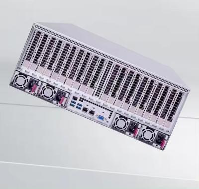 China Servidores de estoque 9U 10GPU Chassis de servidor com tipo de processador personalizado e design de rackmount à venda
