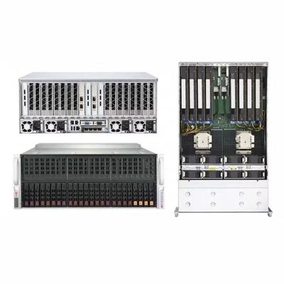 China Tamanho personalizado Mould privado Supermicro 4U AS-4125GS-TNRT Dual 9004 GPU Server para soluções de computação à venda