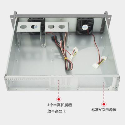 China Original 32G Storage 2U Server Customized for Large Power Supply USB3.0 and Performance Industrial Computer Servers for sale
