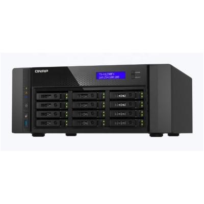 중국 새 오리지널 TS-h1290FX 네트워크 스토리지 12 베이 U.2 NVMe SATA NAS 지원 U.2 NVMe PCIe Gen 4 / SATA SSD 판매용