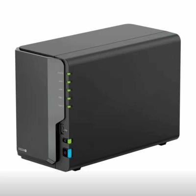 Китай DS224 2 Bay Diskless Enterprise NAS 2U Synology Дисковая установка продается