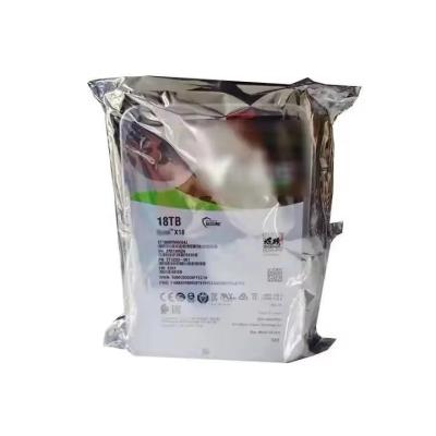 China 1.5Gb/s Noise Level Customized 3.5 Inch 18TB HDD 256MB SAS 12Gbps Hard Drives Disk ST18000NM004J with ABS Shell Material for sale