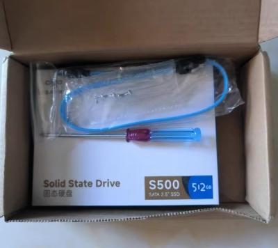 China Desktop Hard Drive SSD External 128G 256G 512G  Ssd S500 1T 2T For Computer for sale