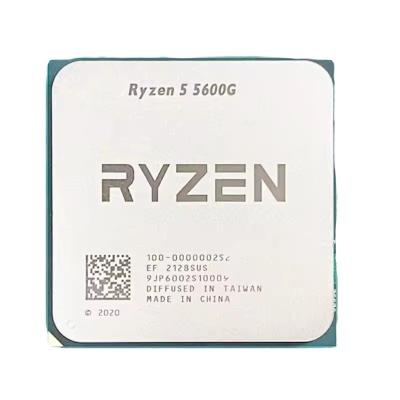 중국 신형 5 5600G 프로세서 3.9GHz 6 코어 16 스레드 PC 게이머 CPU 재고 판매용