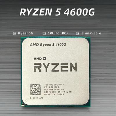 Cina Nuovo R5 4600G 7nm 6-Core 12-Thread 3.7GHz 65W Desktop Processor Intel AM4 Interface Boxed CPU per laptop in vendita