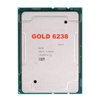 China 2.1GHz 22core CPU Processor 140W 6238 H100 Gpu Motherboard Supported Processor for sale