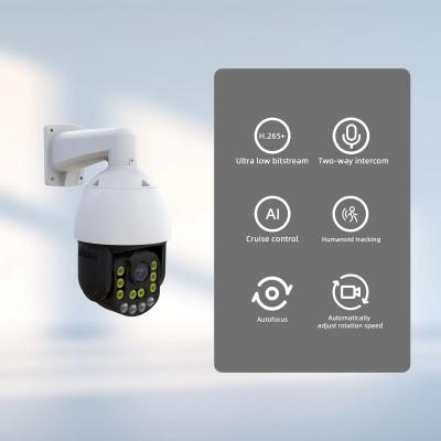 China AI Humanoid Algorithm Tracking Intelligent Camera 8MP Outdoor Smart Camera PTZ 33x Optical Zoom Security DOME Camera for sale