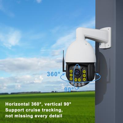 China AI Humanoid Algorithm Tracking Intelligent Camera 8MP Outdoor Smart Camera PTZ 33x Optical Zoom Security DOME Camera for sale