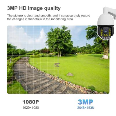 China AI Humanoid Algorithm Tracking Intelligent Camera 8MP Outdoor Smart Camera PTZ 33x Optical Zoom Security DOME Camera for sale