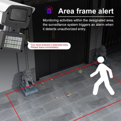 Chine 4.0mp Poe Cctv Sécurité à domicile Double lumière Vision nocturne Audio Seetong IP Caméra à double sens Audio Poe Ip Caméra réseau à vendre