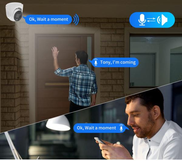 Quality Customized 4K 8Channel 8MP Security Camera System Outdoor Home PoE NVR Kit Cctv for sale