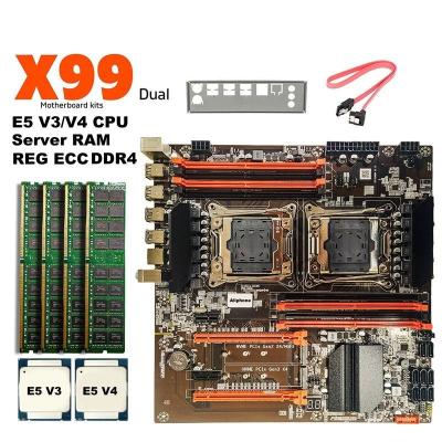 China Customized  motherboard X99 mainboard daul channel main board DDR4 ram with E5 cpu motherboard X99 chipset for sale