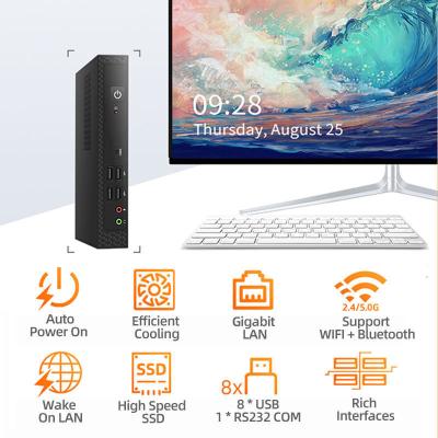 China 8Gb Ddr3L Win7 Intel Core I5 Ultra Mini Pc Computer Itx Motherboard Case With Integrated Card Graphics And Wifi for sale