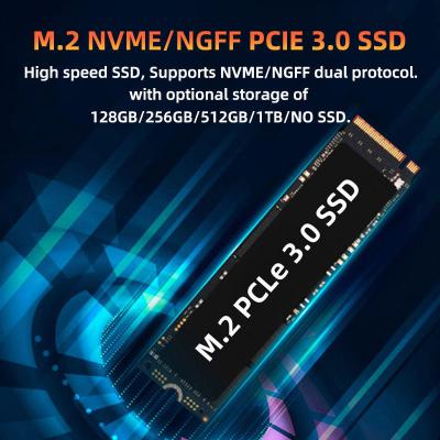 China 8 Cores Barebone Laptop Mini PC  DDR4 NVMe WiFi6 BT5.2 4K HD HTPC Gaming Mini for sale