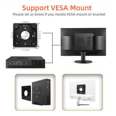 China 8 Cores Barebone Laptop Mini PC  DDR4 NVMe WiFi6 BT5.2 4K HD HTPC Gaming Mini for sale