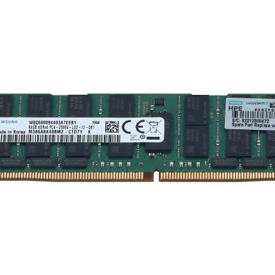 중국 경쟁력 있는 가격 쿼드 랭크 x4 DDR4-2666 Ddr4-2666 815101-B21 HPE 64GB RAM 및 메모리 판매용