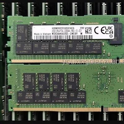 China New Original M321RAGA0B20-CWK 128GB DDR5-4800MHz PC5-38400 ECC Registered CL40 288-Pin RDIMM Memory Kit for sale