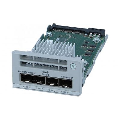 China Original New  Catalyst 9300 4 X 1G Network Expansion Module C9200-NM-4G for sale