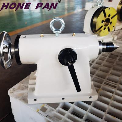 China 4 Axis Manual Center Tailstock With Easy Installation Extra Stability For Heavy Cutting for sale