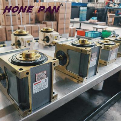 China High Precision Fixed Indexing Globoidal Cam Indexer with Free Stop Design for Rotary Applications for sale