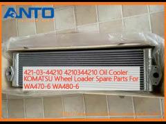 421-03-44210 4210344210 Oil Cooler KOMATSU Wheel Loader Spare Parts For WA470-6 WA480-6
