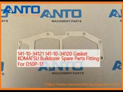 141-10-34121 141-10-34120 Gasket KOMATSU Bulldozer Spare Parts Fitting For D50P-17