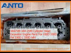 3442149 344-2149 Cylinder Head Excavator Engine Parts For 330D 330D FM 330D L 330D MH