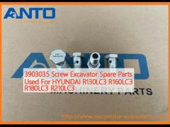 3903035 Screw Excavator Spare Parts Used For HYUNDAI R130LC3 R160LC3 R180LC3 R210LC3