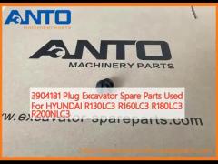 3904181 Plug Excavator Spare Parts Used For HYUNDAI R130LC3 R160LC3 R180LC3 R200NLC3