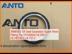 3968563 Oil Seal Excavator Spare Parts Fitting For HYUNDAI HL740-F HL740TM-F HL757-F