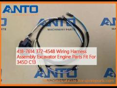 418-7614 372-4548 Wiring Harness Assembly Excavator Engine Parts Fit For 345D C13